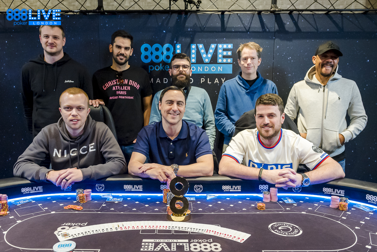 888poker LIVE Weekend London at The VIC Is a Huge Success