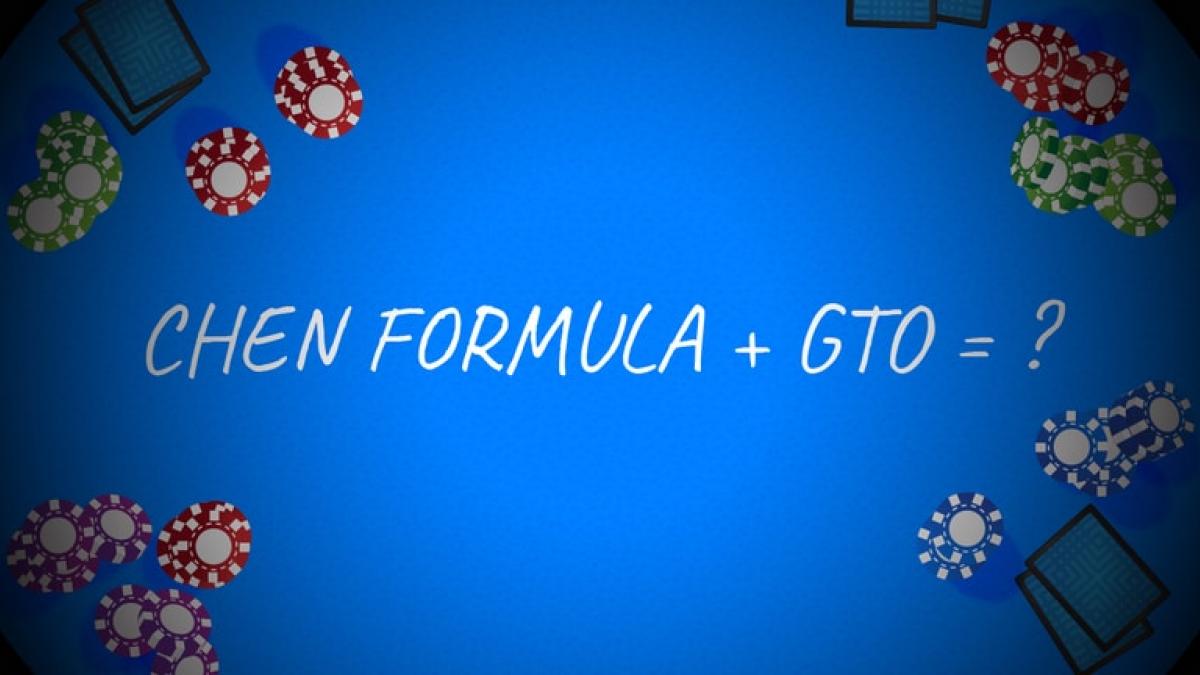 Chen Formula: How to Score Any Hold'em Starting Hand